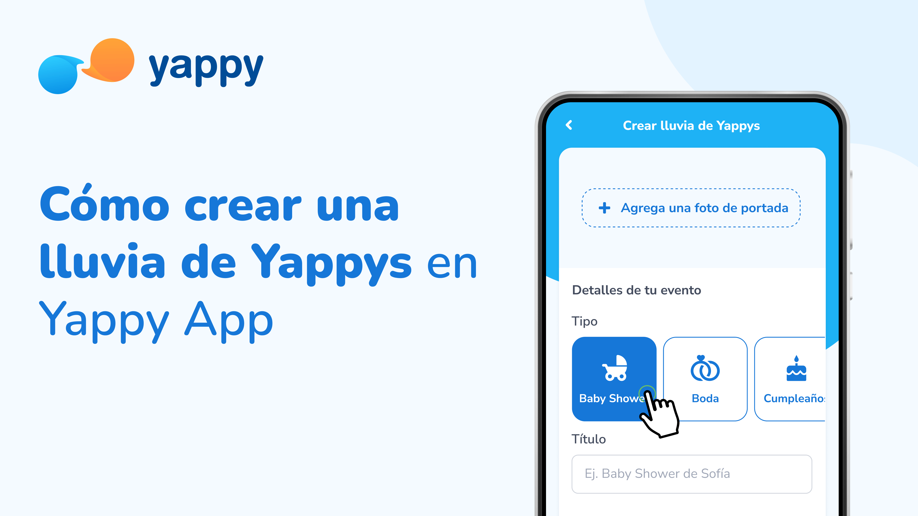Cómo crear una lluvia de Yappys en Yappy App - Yappy